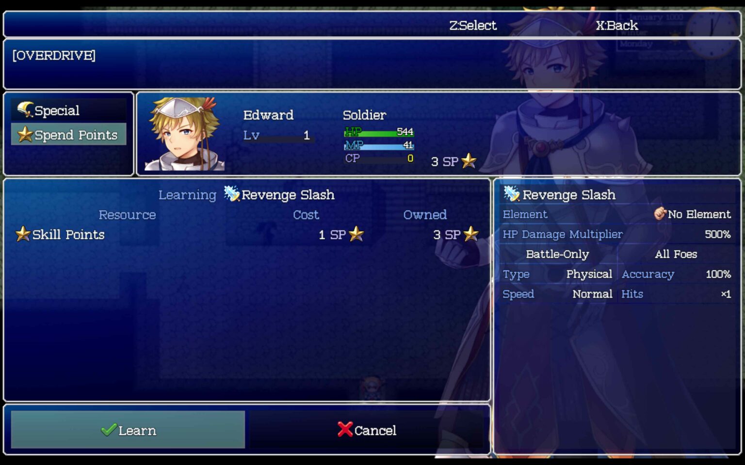 VisuStella Skill Learn Parameters [MZ] - DM Plugins
